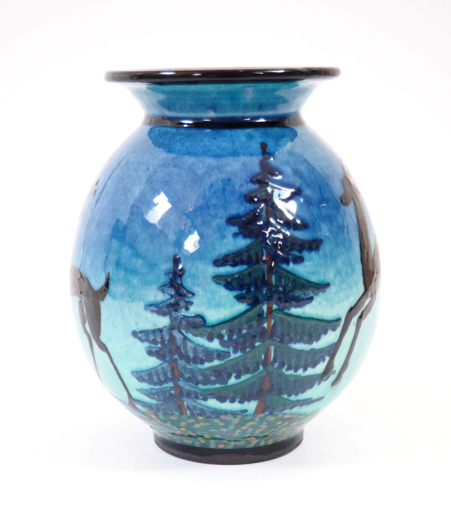 Vase art deco Paul Jacquet années 30 - lucinevintage